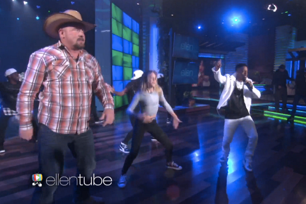 Silento Surprises Viral Father Daughter Dance Team On ‘ellen With Live